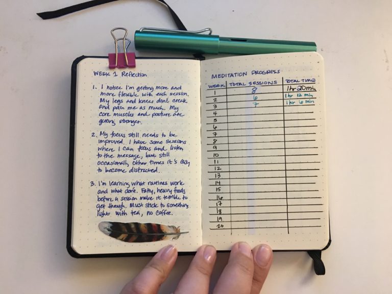 Meditation Journal Tips and How to Maintain Your Own Meditation Practice